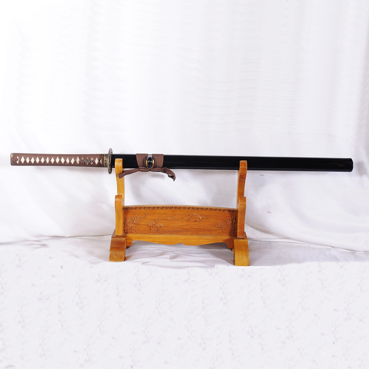 Hand Forged Japanese Ninja Chokuto Straight Blade Ninjato 1095 Carbon ...