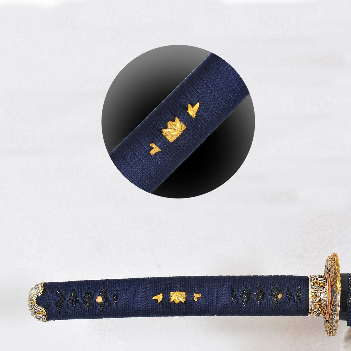 Hand Forged Japanese Samurai Katana Sword Shihozum Structure 1095 Stee ...