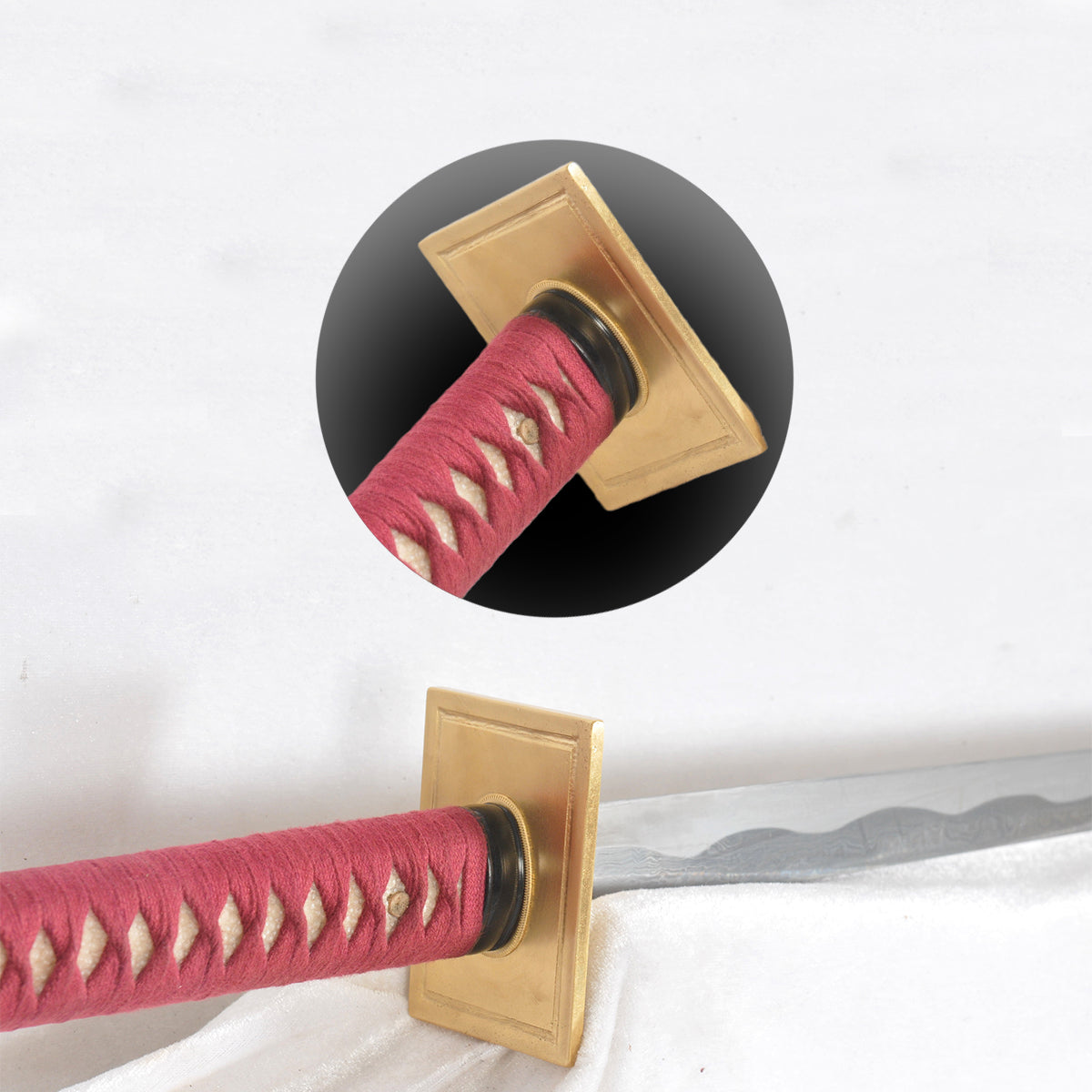 Hand Forged Kenshi's Katana Sword In Mortal Kombat X Folded Steel ...