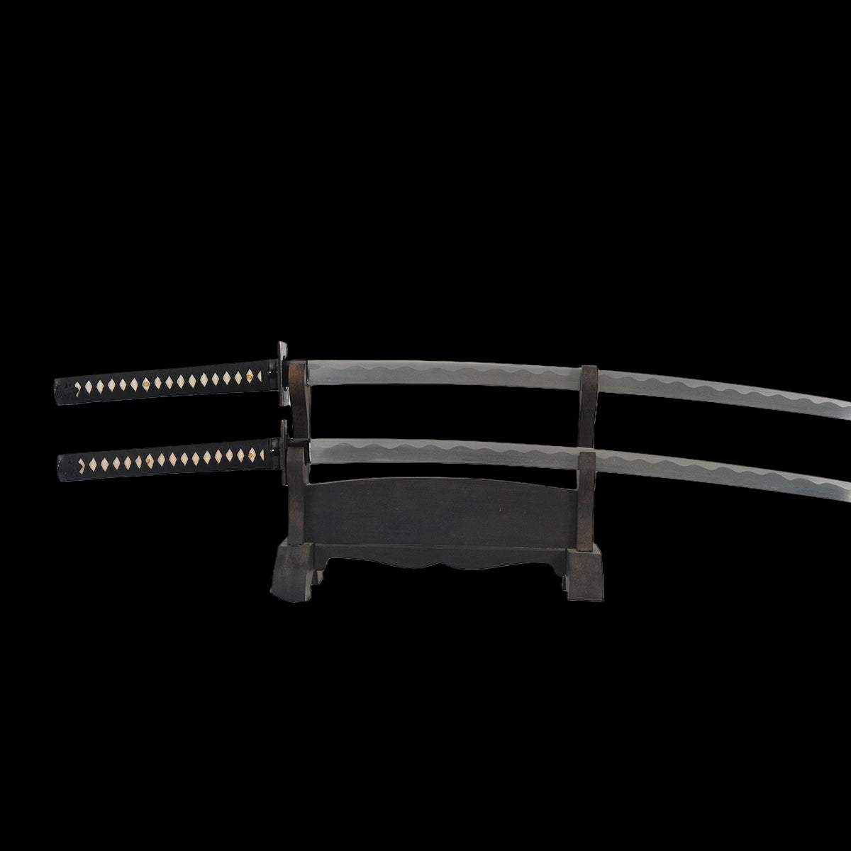 Hand Forged Marvel Deadpool Double Swords Replica Folded Steel Brass T ...