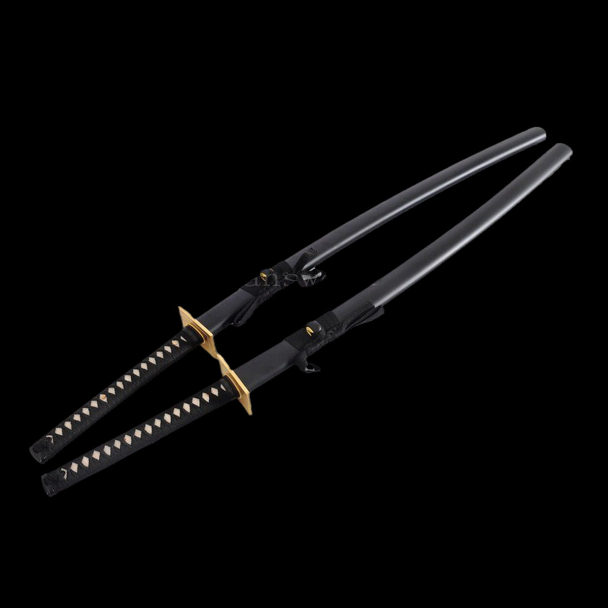 Hand Forged Marvel Deadpool Double Swords Replica Folded Steel Brass T ...