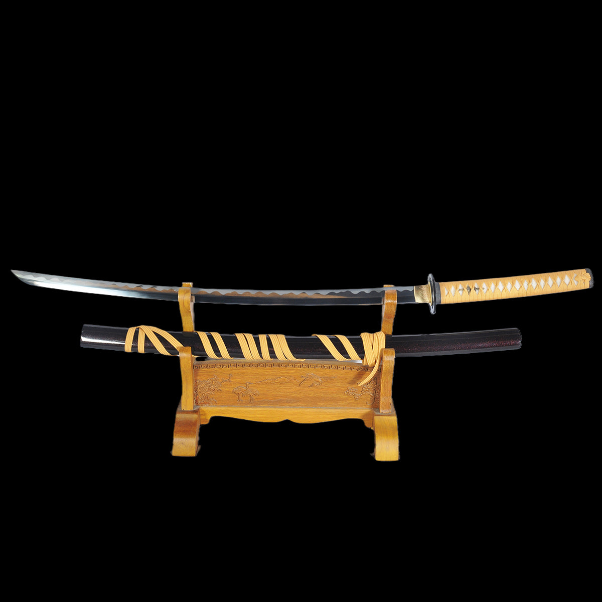 Hand Forged Rurouni Kenshin's Sakabato Katana Japanese Sword Reversed ...