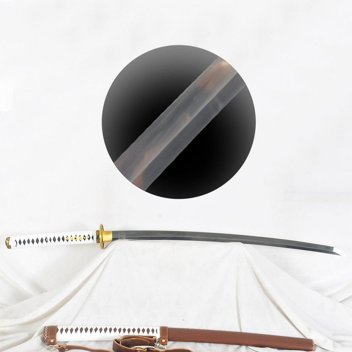 Hand Forged Walking Dead Katana Sword Zombie Killer 9260 Spring Steel ...