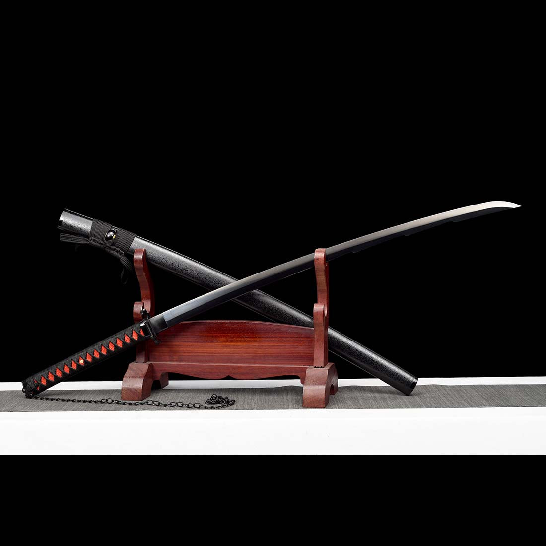 Anime Bleach Ichigo Kurosaki Bankai Sword New Tensa Zangetsu Katana ...