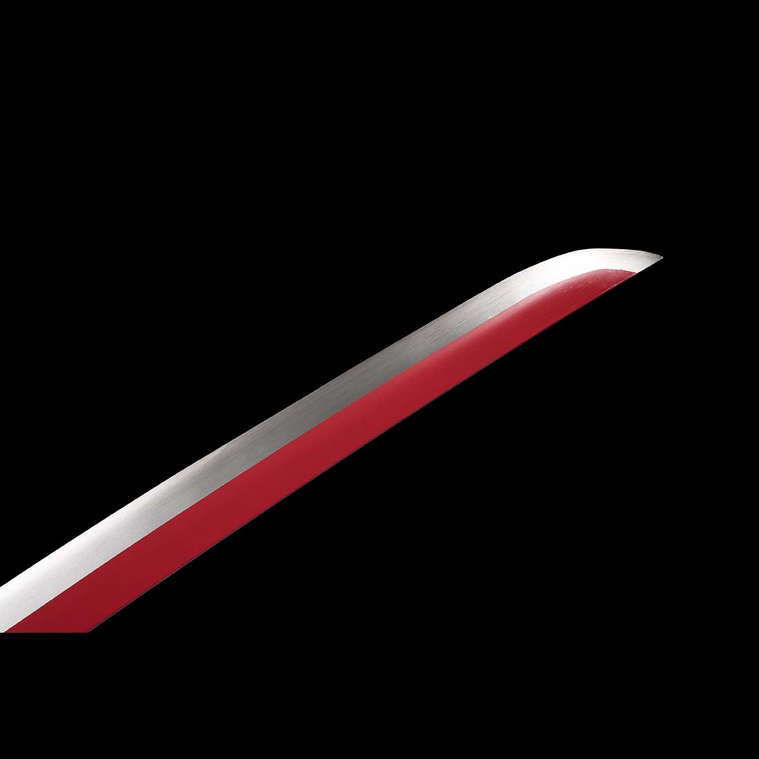 Demon Slayer Tsuyuri Kanao Nichirin Katana Sword with Full Tang Red ...