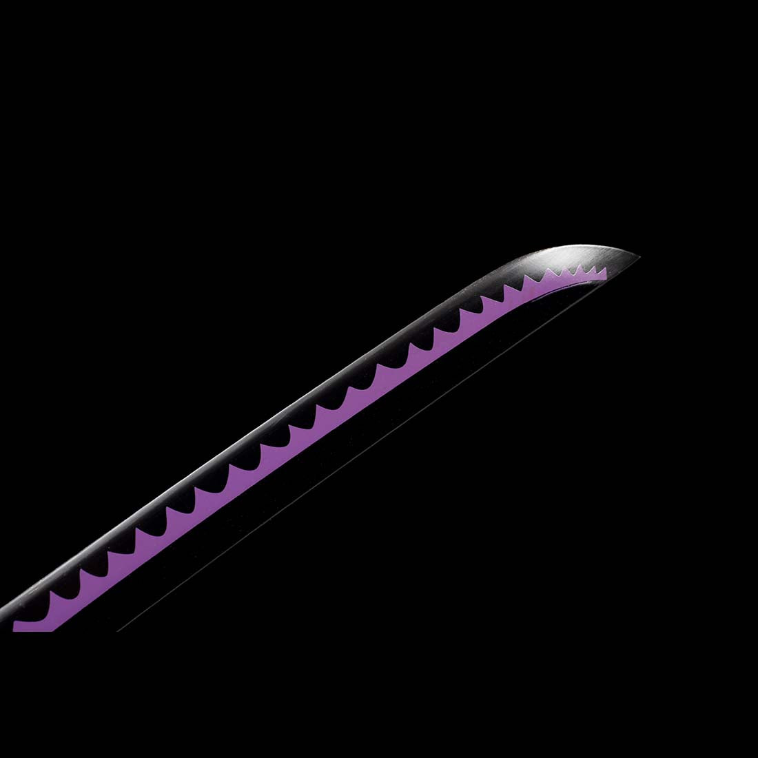 One Piece Roronoa Zoro Shusui Sword with 1060 Carbon Steel Black Full ...