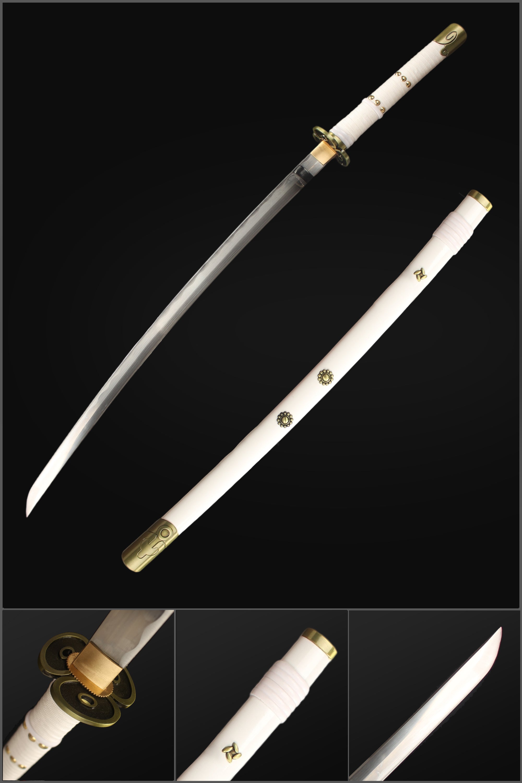 Handmade One Piece Ame no Habakiri Katana 1045 Steel - Coolkatana ...