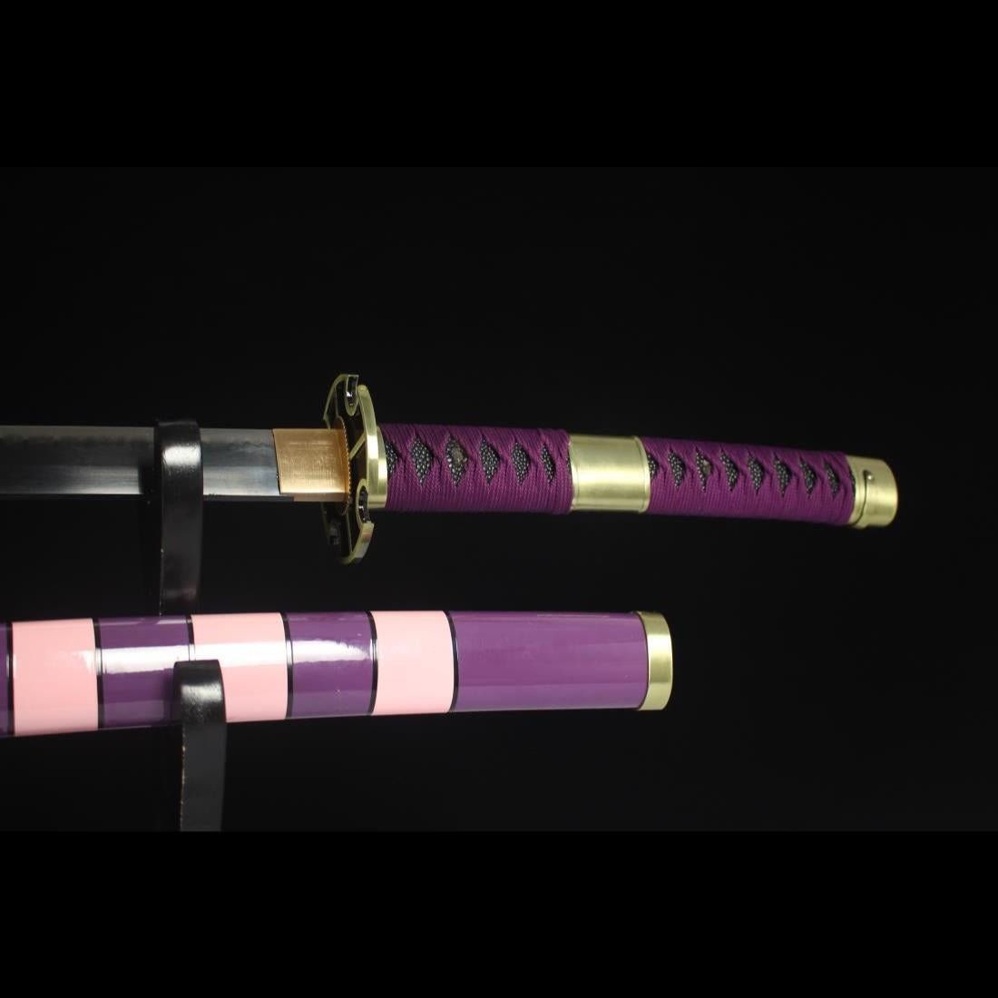 Handmade One Piece Nidai Kitetsu Katana Sword Carbon Steel | COOLKATANA