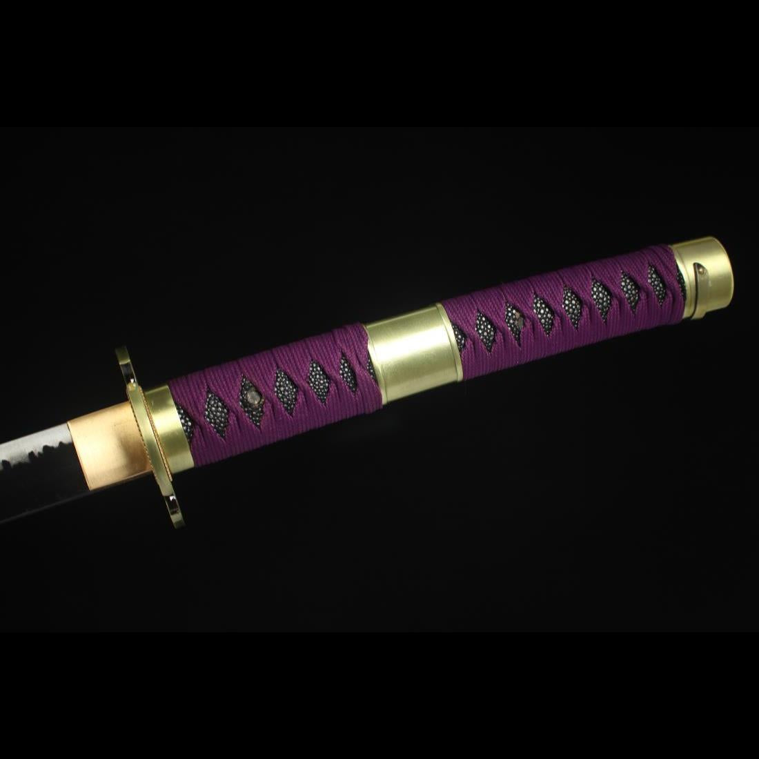 Handmade One Piece Nidai Kitetsu Katana Sword Carbon Steel | COOLKATANA