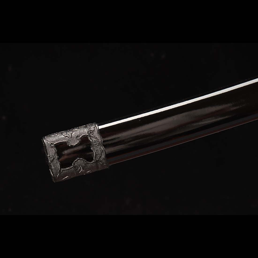 1045 Carbon Steel Full Tang Blade Japanese Tachi Sword with Dragon ...