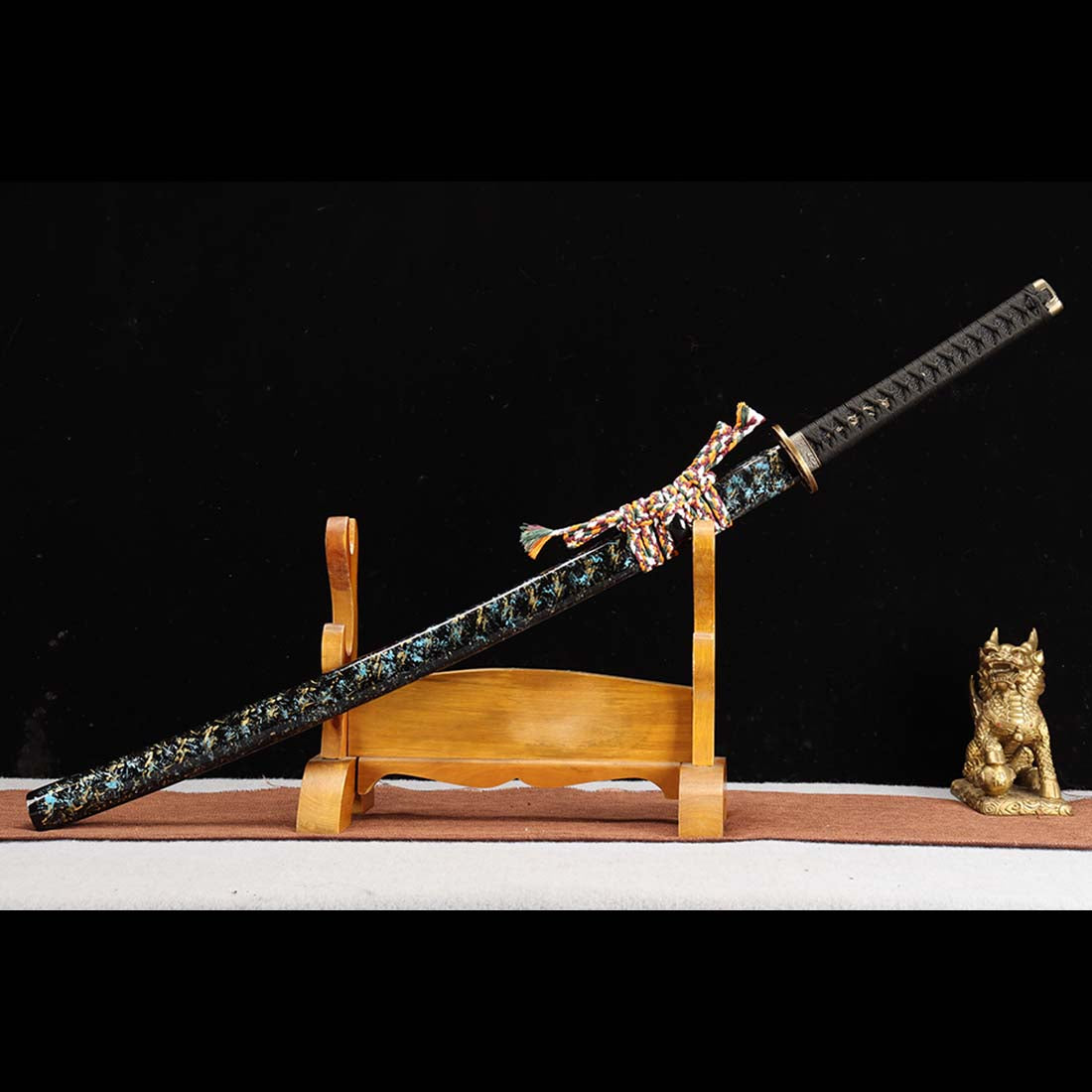 High Manganese Steel Full Tang Japanese Katana Sword, Demon Soul Sword ...