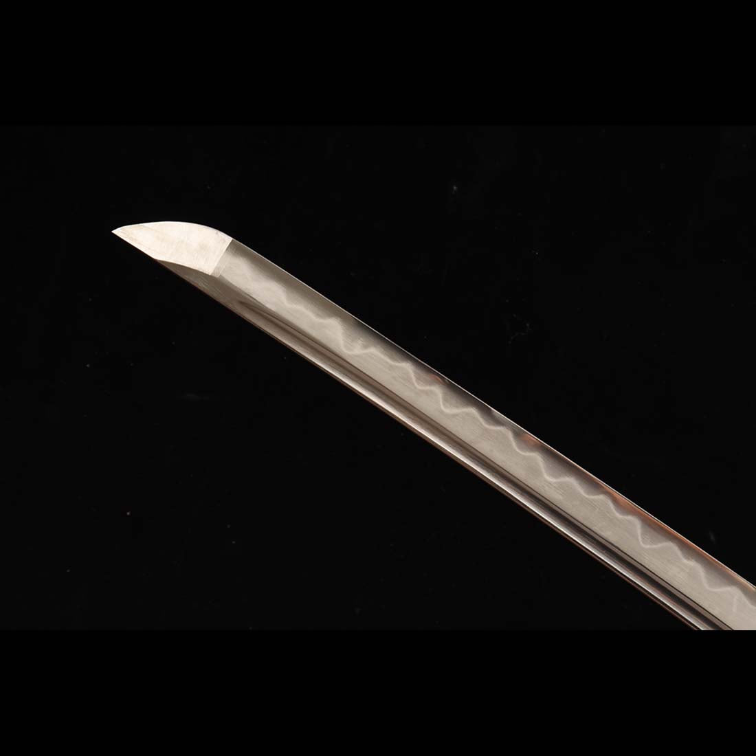 T10 Steel Japanese Katana Sword, Skylark Pattern Sword with Full Tang ...