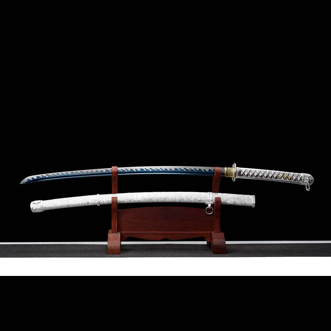 WWII Command Sword Replica, 9260 Spring Steel Full Tang Japanese ...