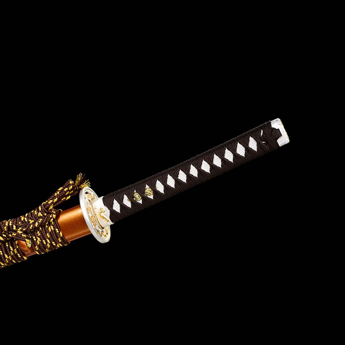 Folded Steel Red Blade Japanese Samurai Katana with Bo-hi Full Tang ...