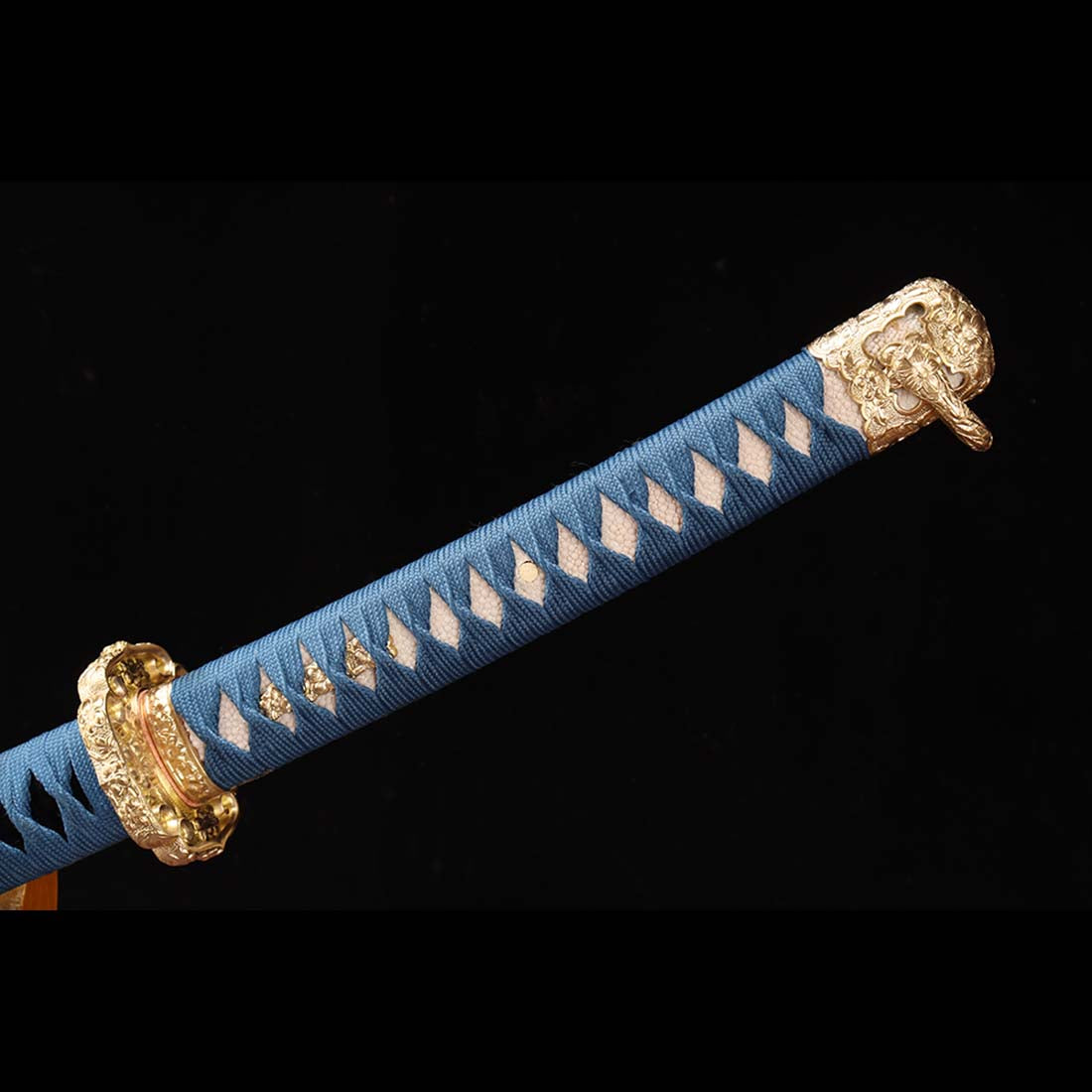 Isso Kodachi Japanese Tachi Sword, Full Tang T10 Steel Blade Katana ...