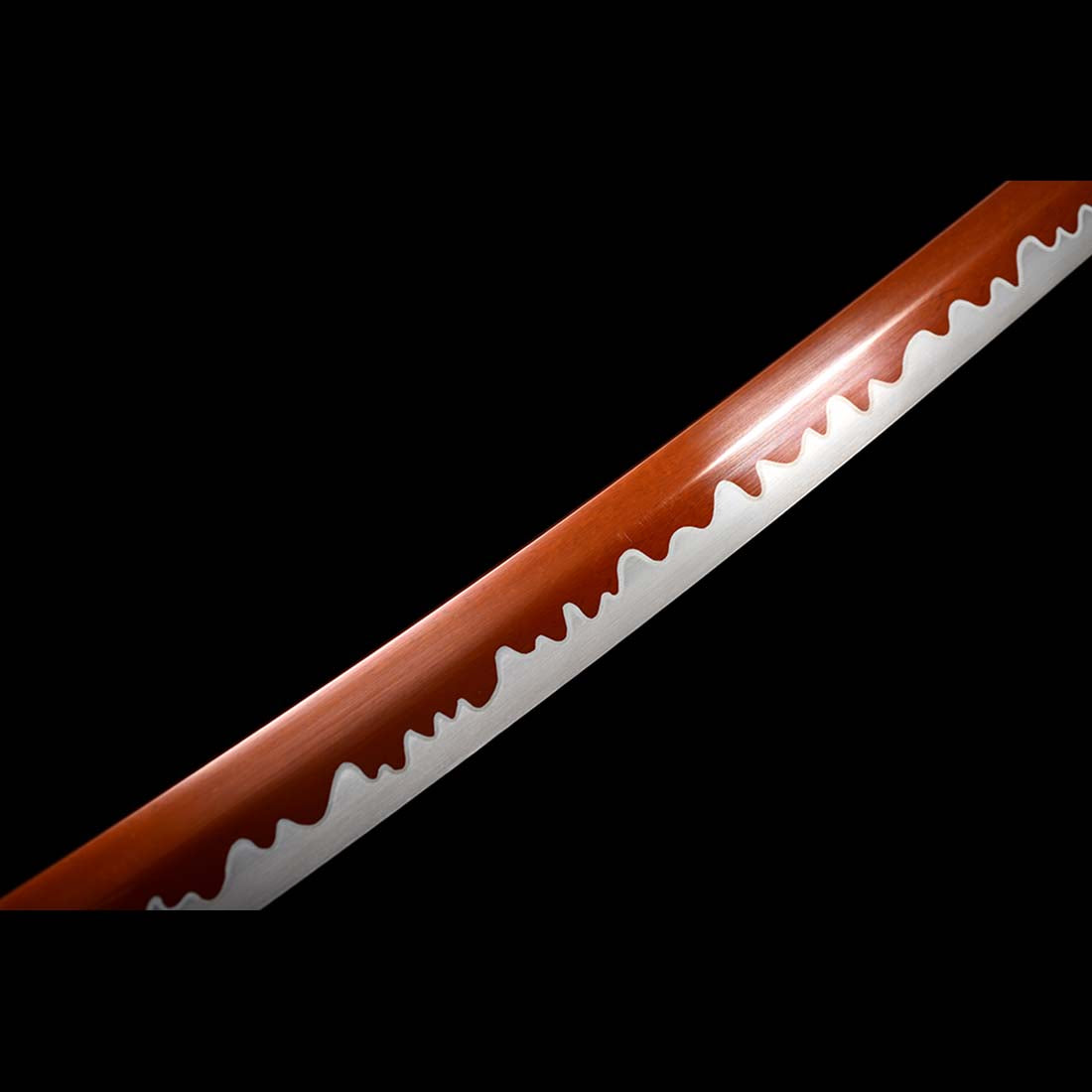 Ghost Valley High Manganese Steel Full Tang Blade Japanese Katana Sword ...