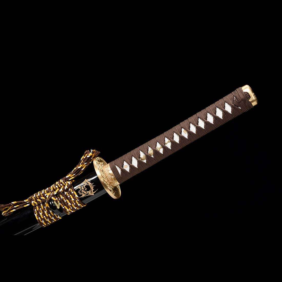 Ghost Valley High Manganese Steel Full Tang Blade Japanese Katana Sword ...