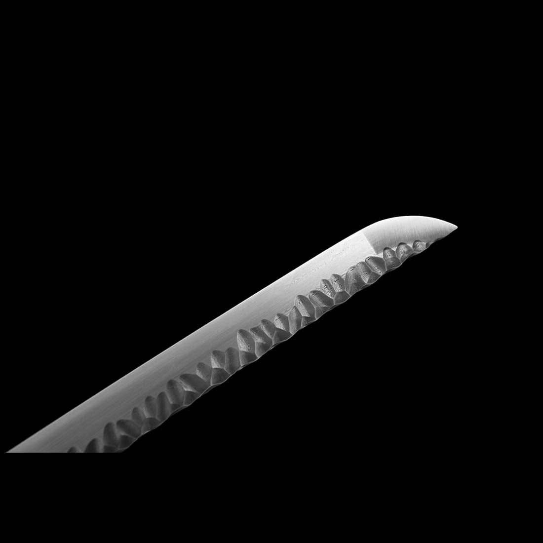 Folded Steel Full Tang Snake Pattern Sword, Japanese Katana Sword with ...