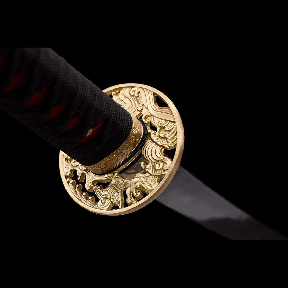 Naraka Bladepoint Folded Steel Buling Full Tang Japanese Samurai Katana ...