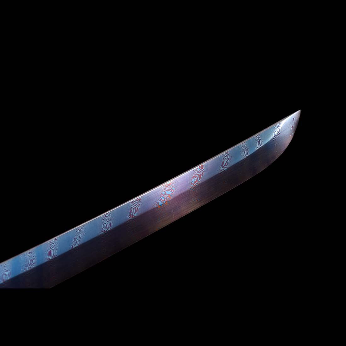 Naraka Bladepoint Folded Steel Buling Full Tang Japanese Samurai Katana ...