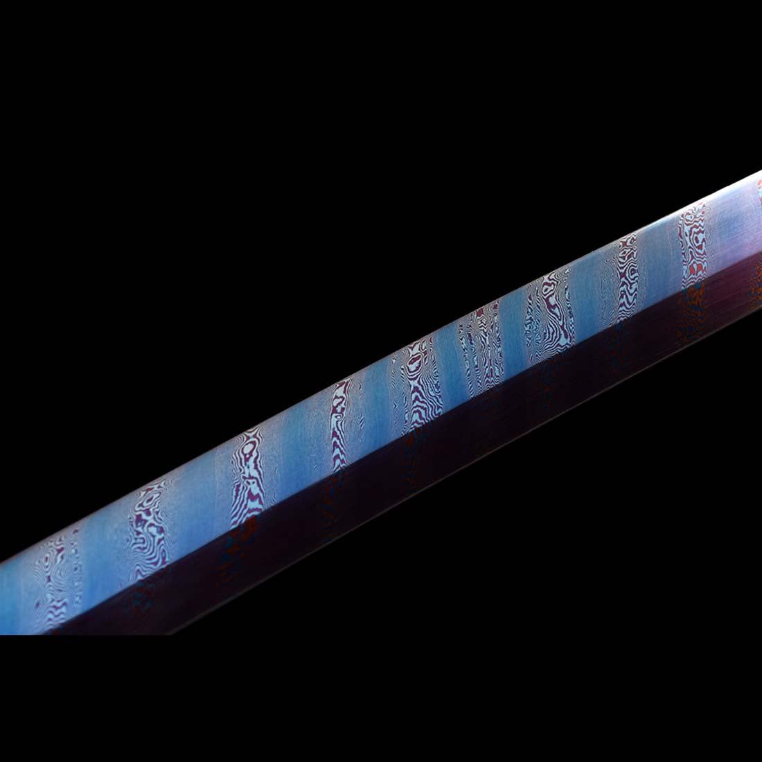 Naraka Bladepoint Folded Steel Buling Full Tang Japanese Samurai Katana ...