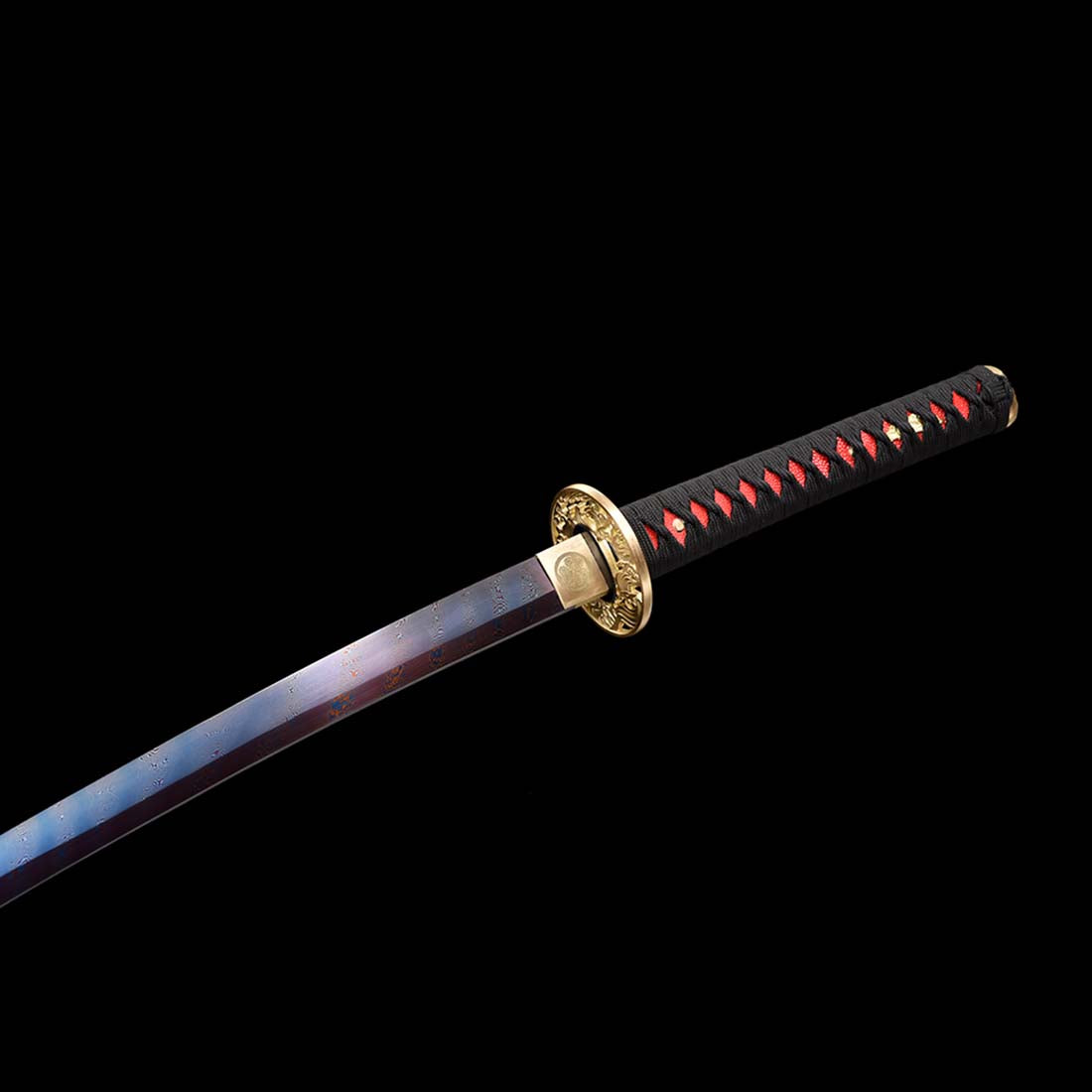 Naraka Bladepoint Folded Steel Buling Full Tang Japanese Samurai Katana ...