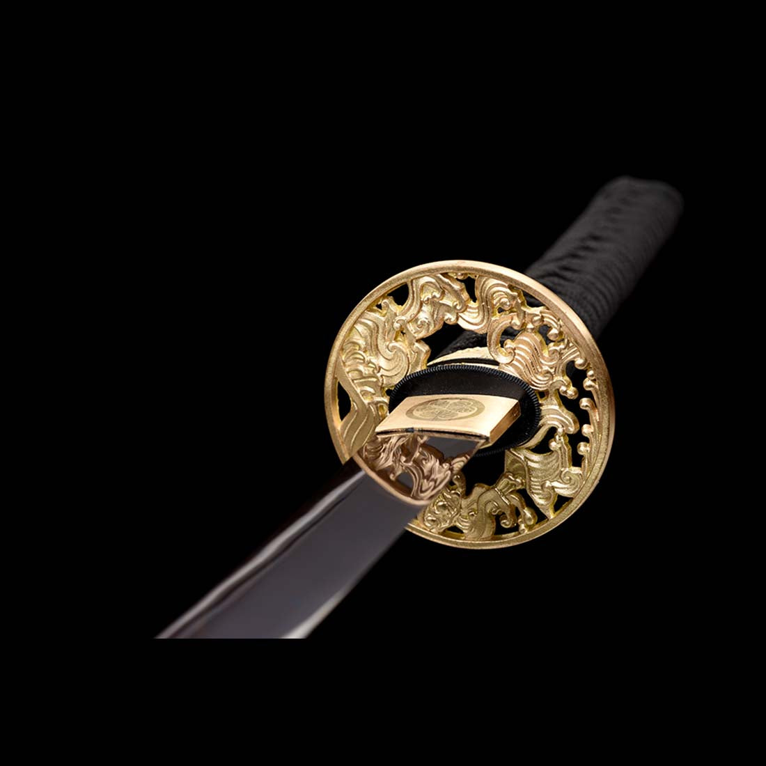 Naraka Bladepoint Folded Steel Buling Full Tang Japanese Samurai Katana ...