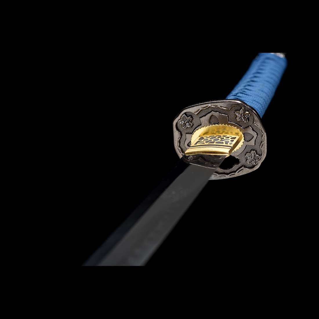 Murasakino Hantachi T10 Steel Full Tang Blade Japanese Tachi Sword with ...