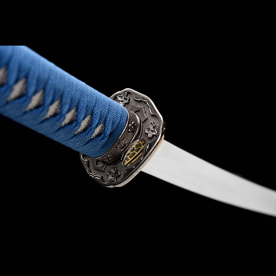 Murasakino Hantachi T10 Steel Full Tang Blade Japanese Tachi Sword with ...