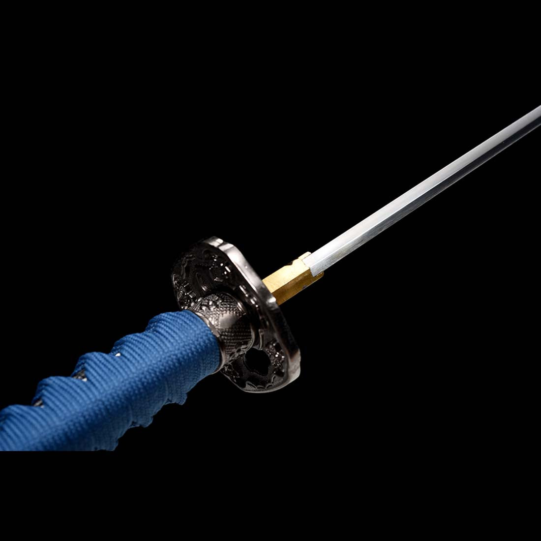 Murasakino Hantachi T10 Steel Full Tang Blade Japanese Tachi Sword with ...