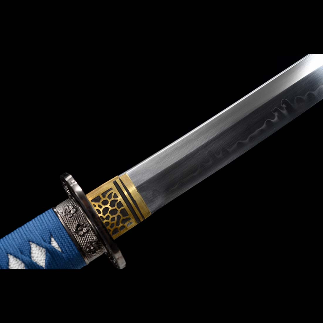Murasakino Hantachi T10 Steel Full Tang Blade Japanese Tachi Sword with ...