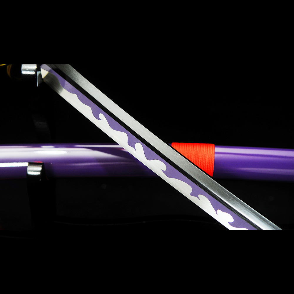 Hand Forged Anime Sword One Piece Roronoa Zoro Enma Katana Sword 1060 ...