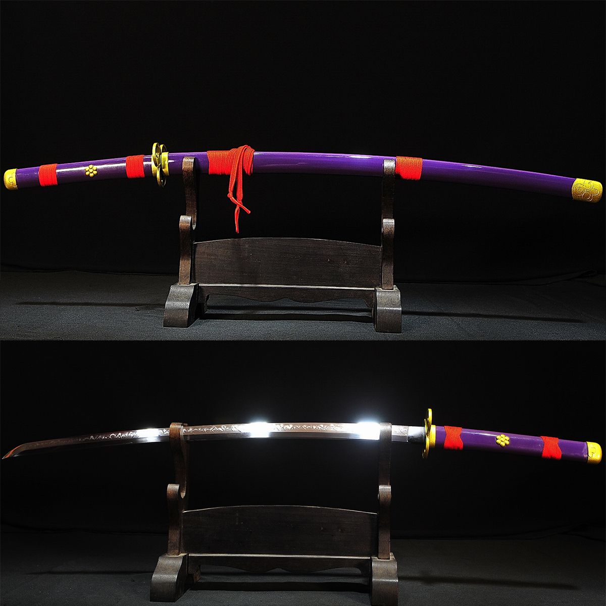 Hand Forged One Piece Roronoa Zoro's Enma Katana / Enma Sword Replica ...