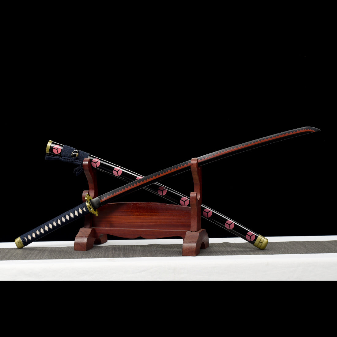 Hand Forged Anime One Piece Roronoa Zoro's Shusui Sword Katana Folded ...