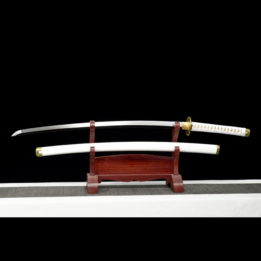 Hand Forged Anime One Piece Roronoa Zoro's Wado Ichimonji Sword 1095 ...