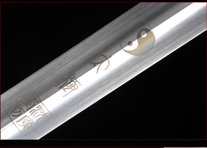 Handmade Chinese Sword Shenwu Alloy Tai Chi Jian Stainless Steel Sword ...