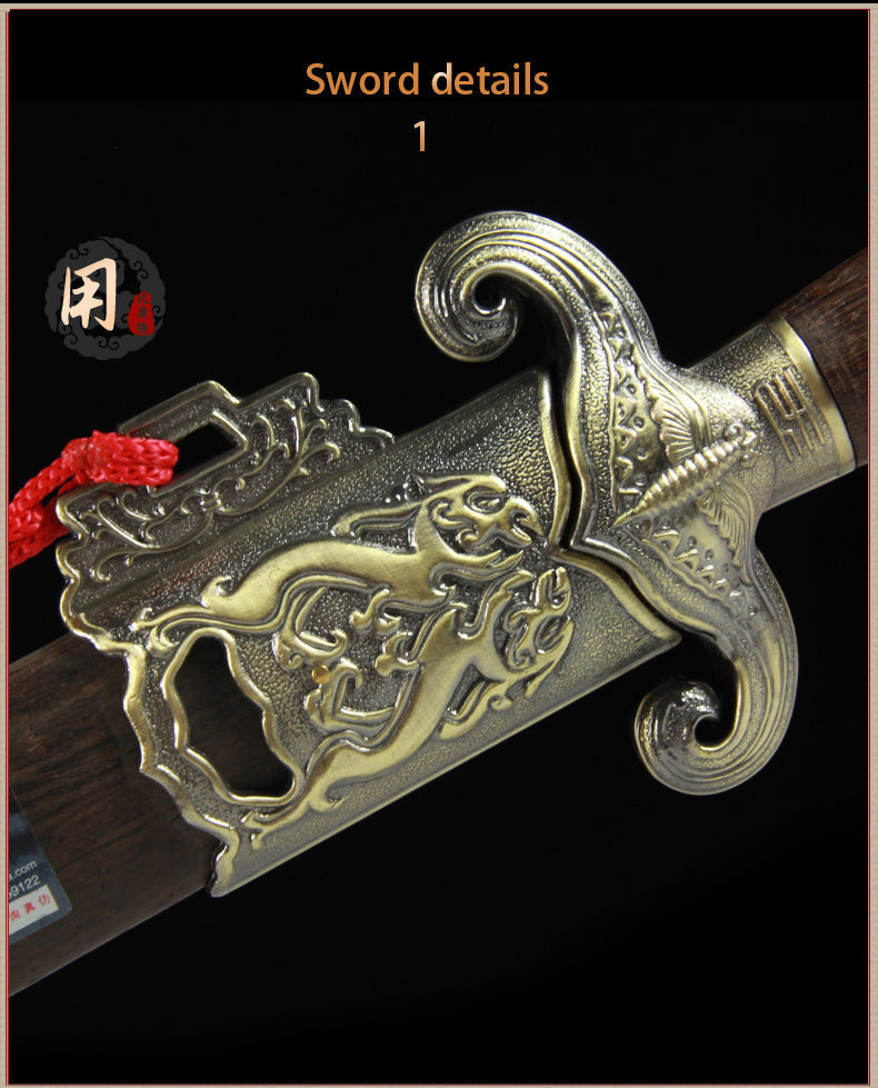Handmade Chinese Sword Universe Tai Chi Jian Stainless Steel Soft Swor ...