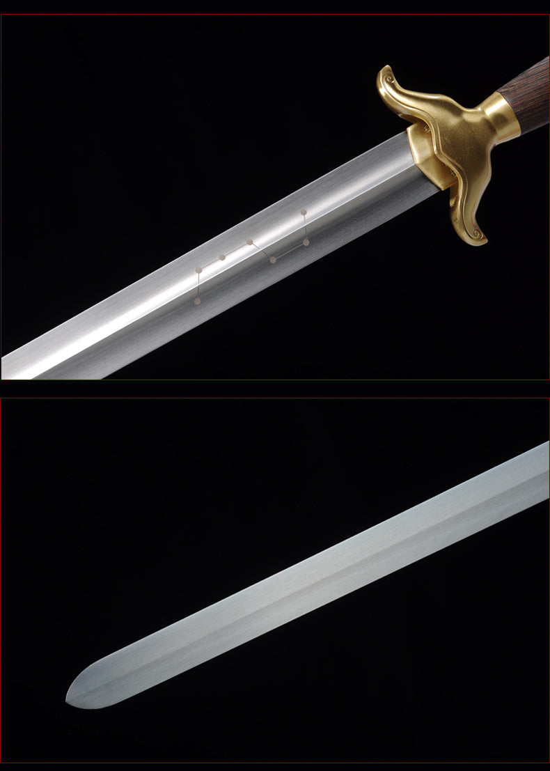 Handmade Chinese Sword Shenwu Pure Copper Tai Chi Jian Stainless Steel ...