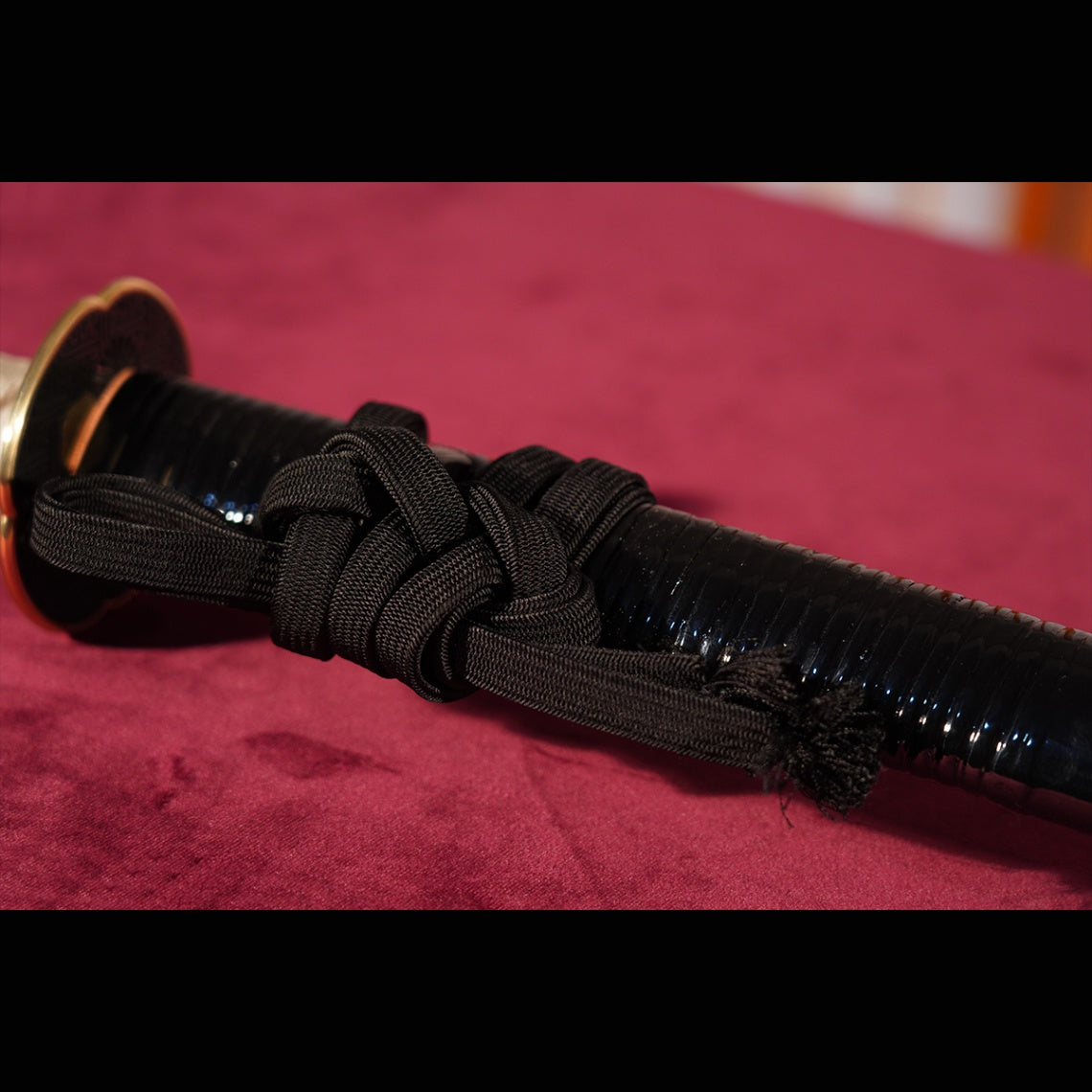 Hand Forged Japanese Samurai Katana Sword Tamahagane Steel Clay Temper ...