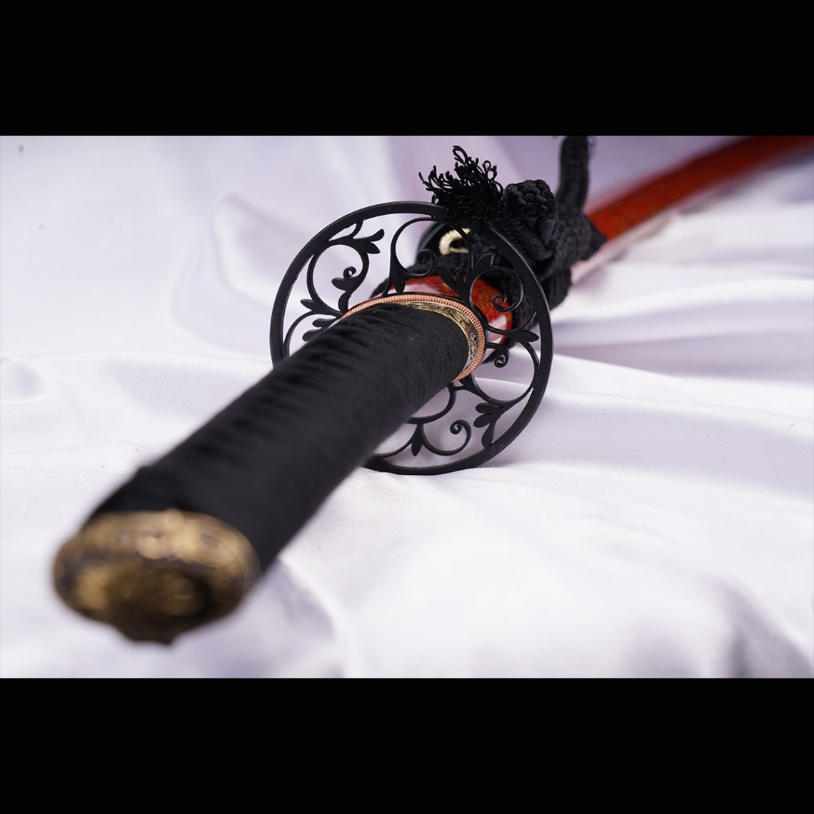 Hand Forged Japanese Samurai Katana Sword Z-Tuff Carbon Steel Vacuum+C ...