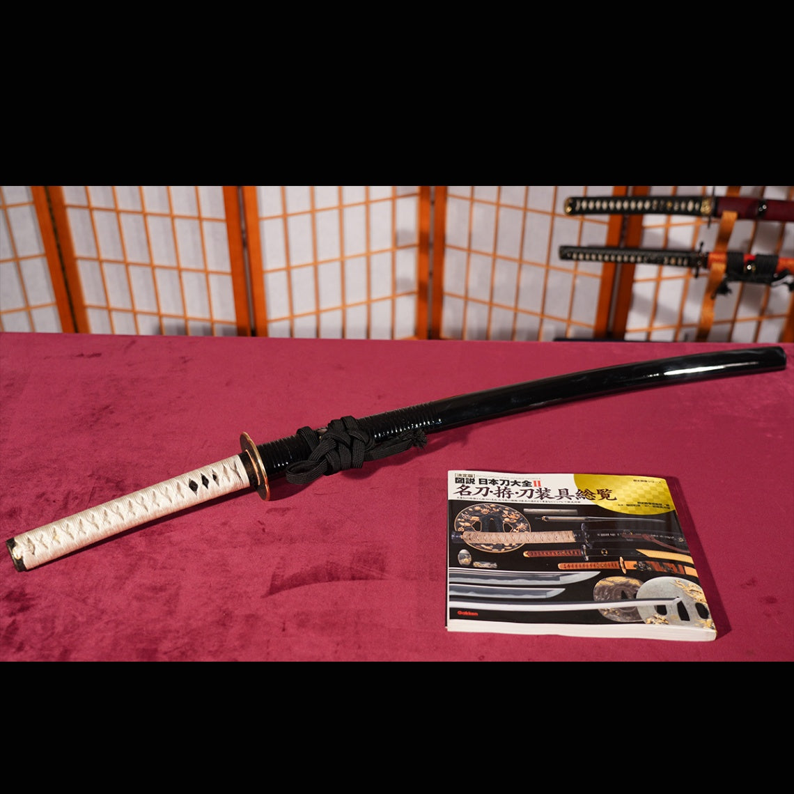 Hand Forged Japanese Samurai Katana Sword Tamahagane Steel Clay Temper ...